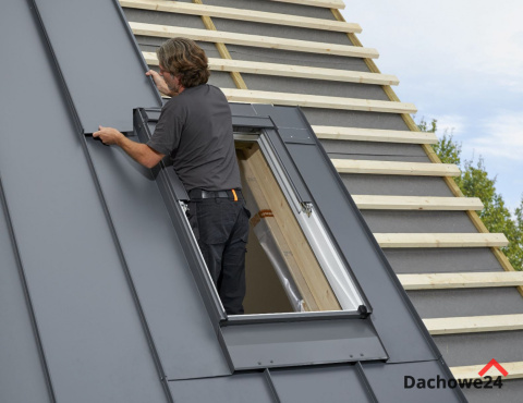 Kołnierz do blachy panelowej VELUX EDQ 2000 > VELUX